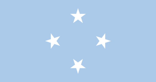 Federated States of Micronesia flag color codes