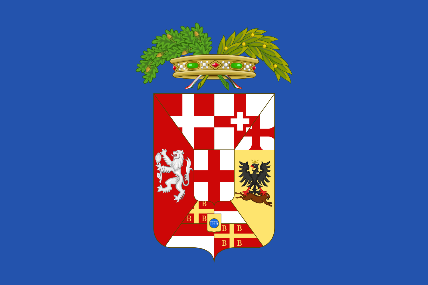 Alessandria (Province, Italy) flag color codes