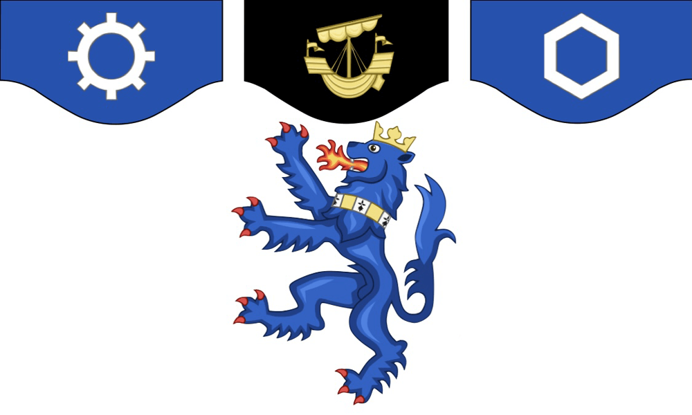 Cleveland (County, England) flag color codes