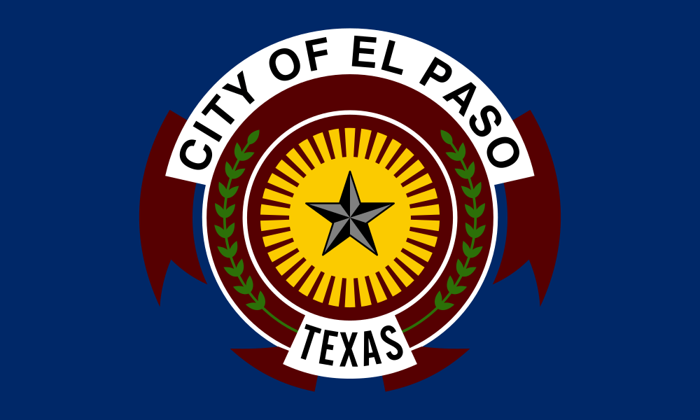 El Paso flag color codes