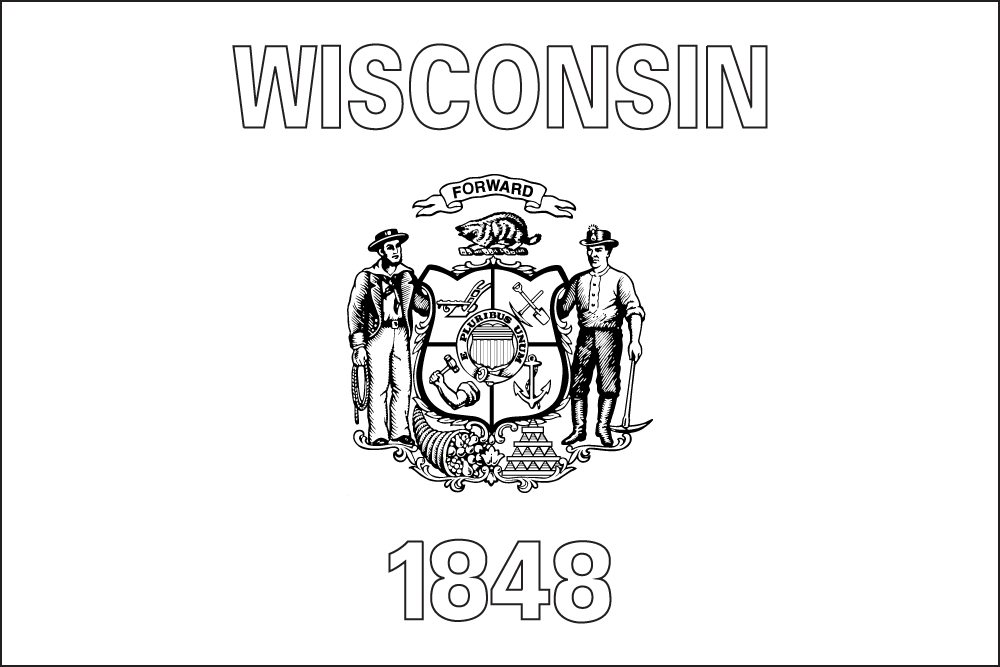 Download Wisconsin Flag (PDF, PNG, JPG, GIF, WebP)