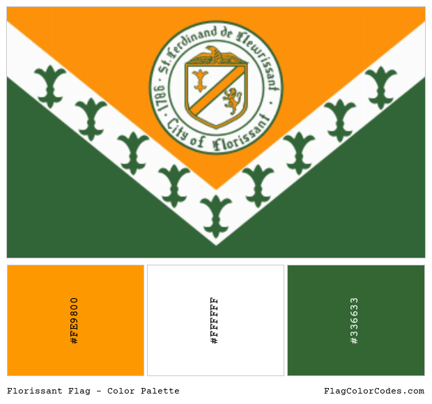 Florissant flag color codes